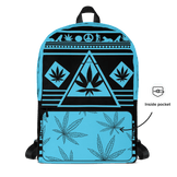 New Gamma Blue Stoner Backpacks Just Dropped! Peep 'Em! – NGU Weed Shirts