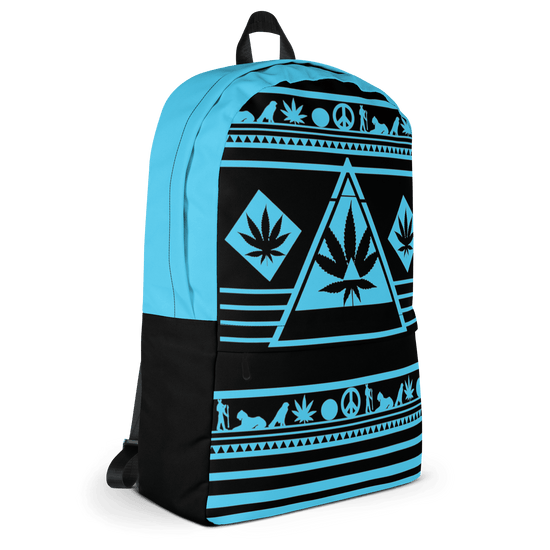 New Gamma Blue Stoner Backpacks Just Dropped! Peep 'Em! – NGU Weed Shirts