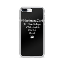 Weed iPhone Case Black & White Design – NGU Weed Shirts