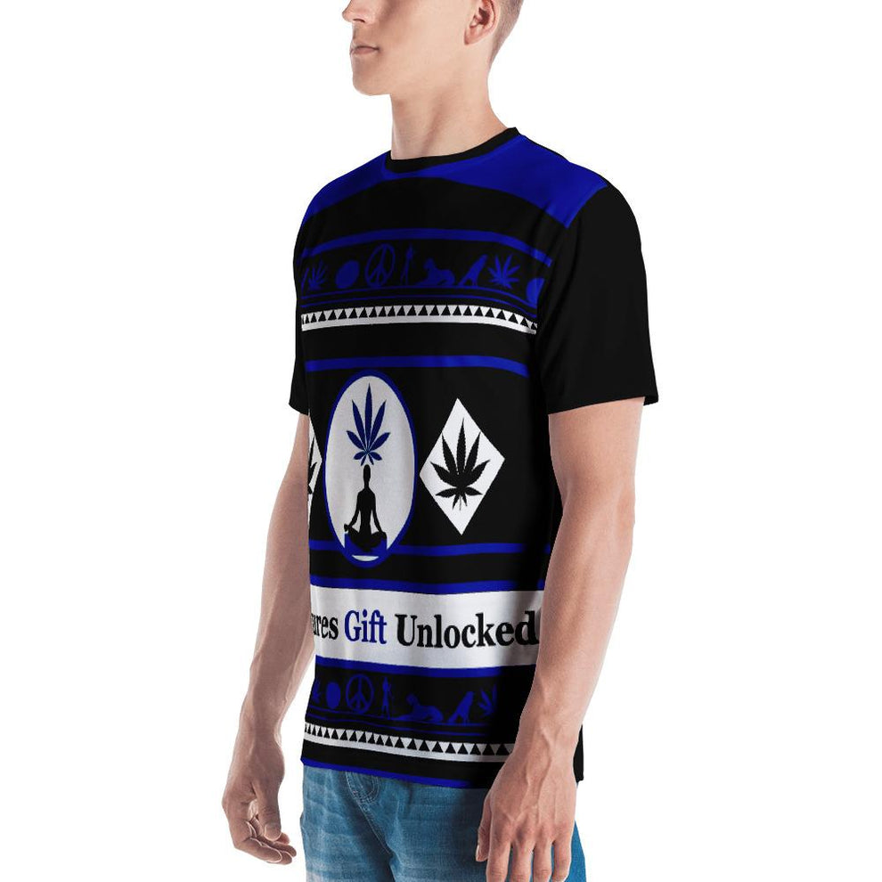 Cool Weed Leaf Shirt Black & Blue – NGU Weed Shirts